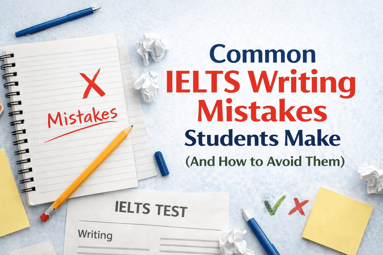 Common IELTS Writing Mistakes Students Make (And How to Avoid Them)